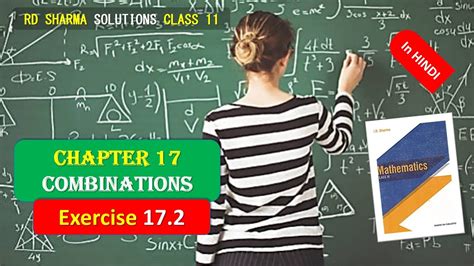 Rd Sharma Solutions Class Chapter Combinations Ex Complete