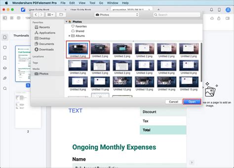 how to add image to pdf using mac preview macos 13 including
