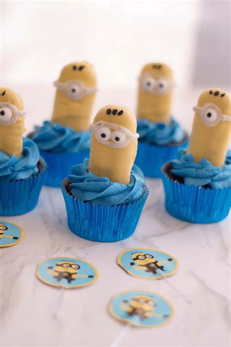 How To Make Minion Cupcakes My Heavenly Recipes