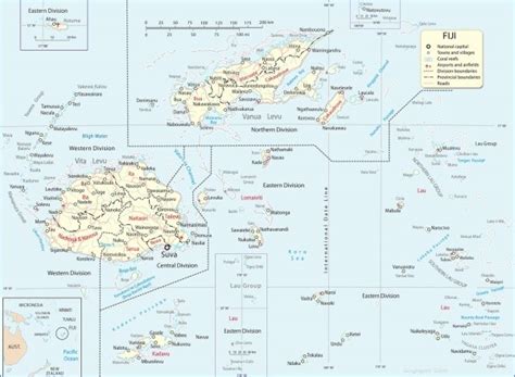 Fiji Map ToursMaps