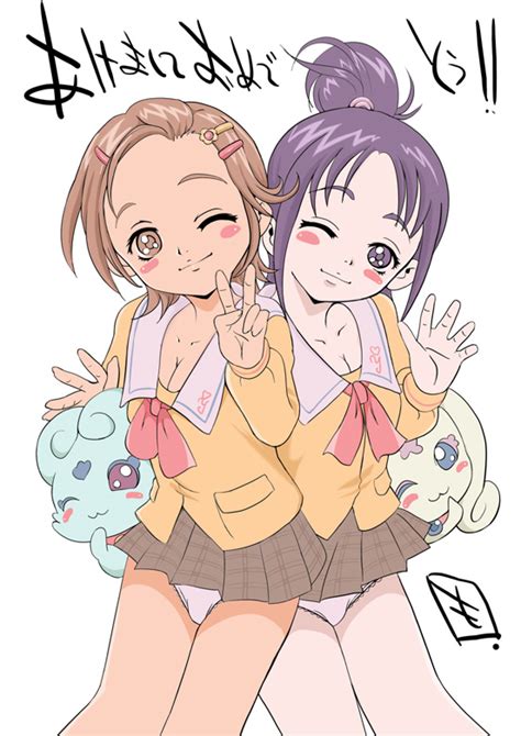 Hyuuga Saki Mishou Mai Choppy And Flappy Precure And 1 More Danbooru