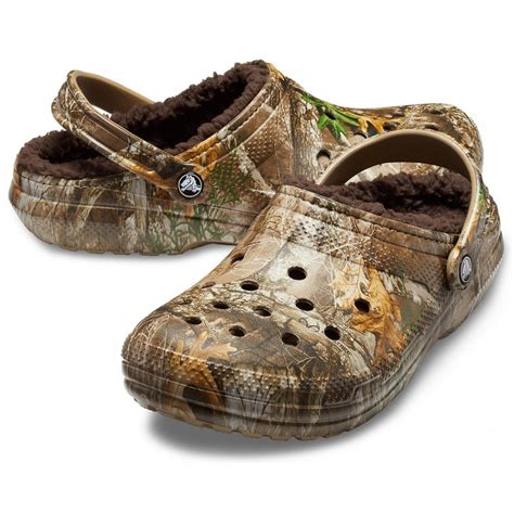 Crocs Crocs Classic Lined Realtree Edge Chocolate Chocolate Z