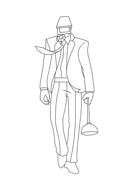 Cameraman Coloring Pages