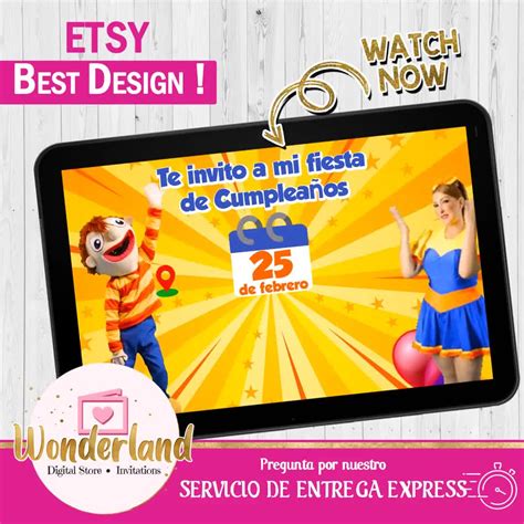 VIDEO INVITACIÓN BELY Y BETO CUMPLEAÑOS Somos Motta