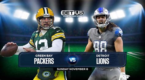 Packers Vs Lions Odds Preview Stream Picks Predictions