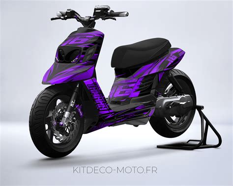 Kit D Co Mbk Booster Bcd Airon Violet Boutique Kit D Co Moto