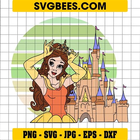 Belle SVG Beauty And The Beast SVGbees