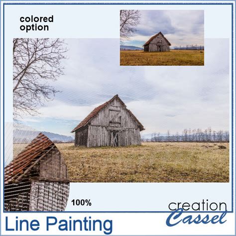 Line Painting PSP Script 5 99 Creation Cassel Making Memories