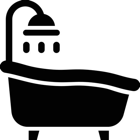 Bath Tub Vector Icon Design Illustration 21677972 Vector Art At Vecteezy
