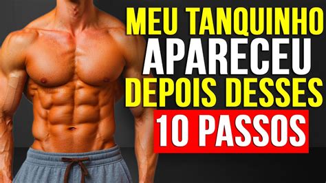 10 Passos para ter o ABDÔMEN DEFINIDO RÁPIDO YouTube