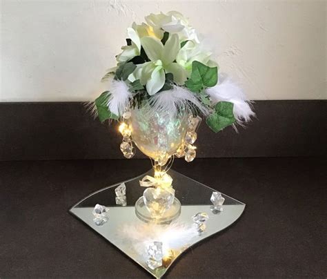 Centre De Table Noces De Diamants 60 Ans De Mariage DIY Noces De
