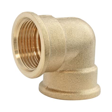 Coude Laiton 90 Double Femelle 40 49 Leroy Merlin