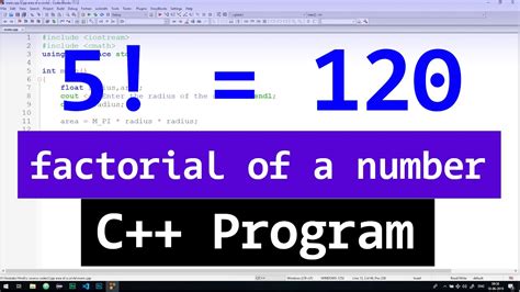 C Program To Find The Factorial Of A Number Using For Loop Factorial Cข้อมูลที่เกี่ยวข้อง