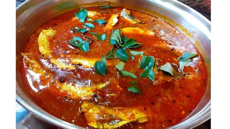 Spicy Sardine Curry Sardine Fish Curry Without Coconut Mathi