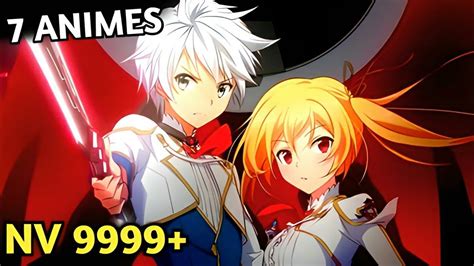 7 ANIMES onde o Protagonista OP é TRANSFERIDO ou RENASCE em outro Mundo