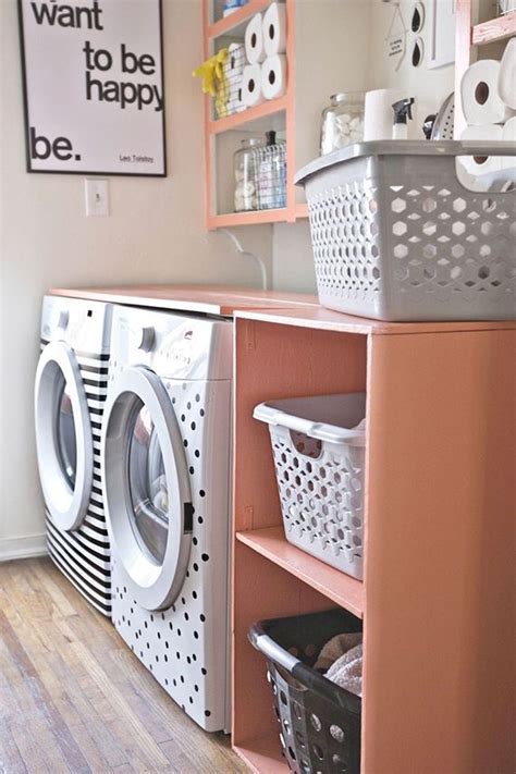 Smart Shelf Between Washer And Dryer Shoe Rack Design