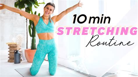 10 Min FULL BODY STRETCH FLEXIBILITY ROUTINE Beginner To Advanced