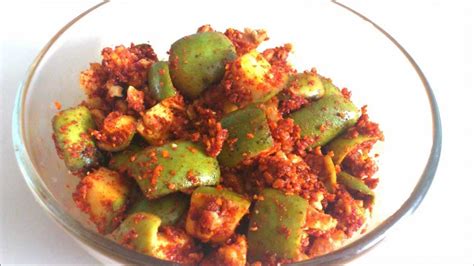 Mango Pickle Recipe EASY AAM KA ACHAR YouTube
