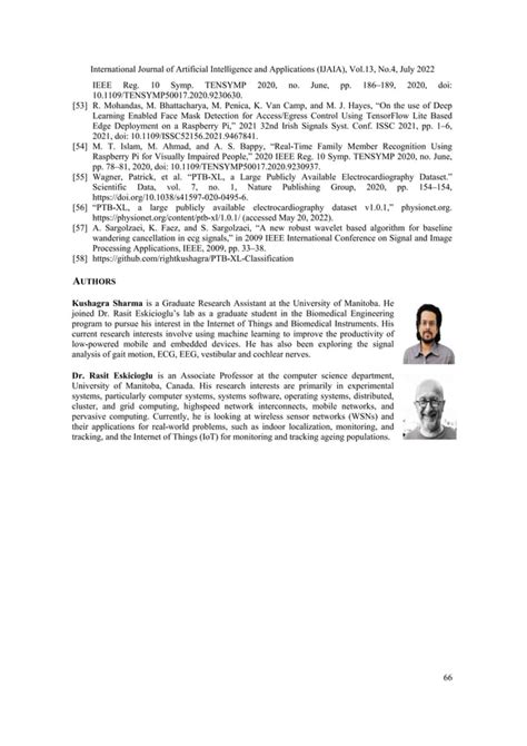 deep learning based ecg classification on raspberry pi using a tensorflow lite model based on
