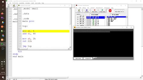 instruction jmp assembly language on intel 8086 youtube
