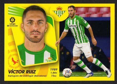 Victor Ruiz 9 Real Betis Cromo La Liga Santander 2021 22 Este Panini