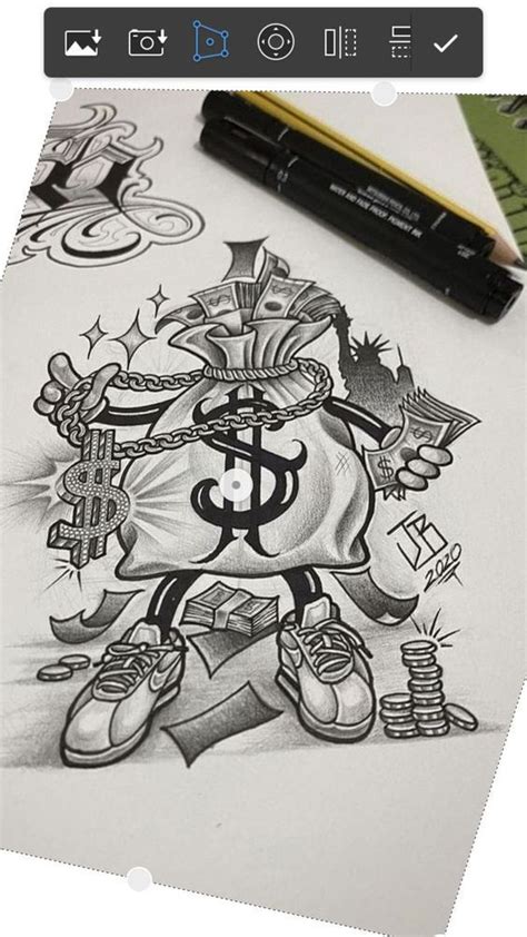 Pin On Comicx In Money Tattoo Gangsta Tattoos Cool Forearm Tattoos