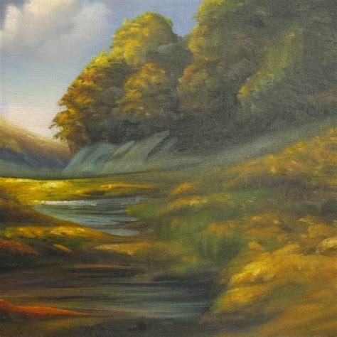 Landscape Scenery Oil Painting Arthub Ai
