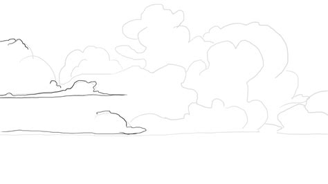Dessin À Colorier Nuage Comment Dessiner Nuage Kawaii Etape Par Etape