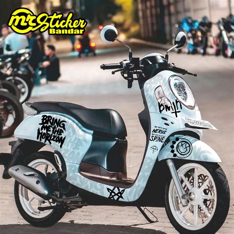 Jual Decal Scoopy Full Body Dekal Sticker New Fi Baru 2021 2022 2023