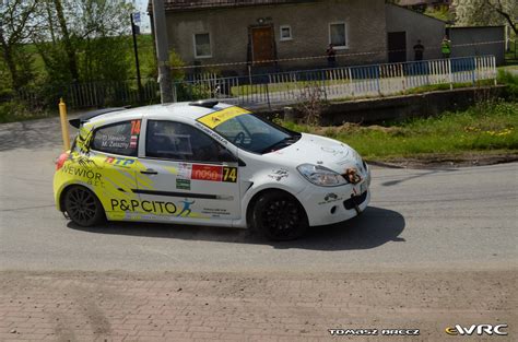 Wewiór Dawid Żelazny Marian Renault Clio III Cup Rajd Nyski SKJS