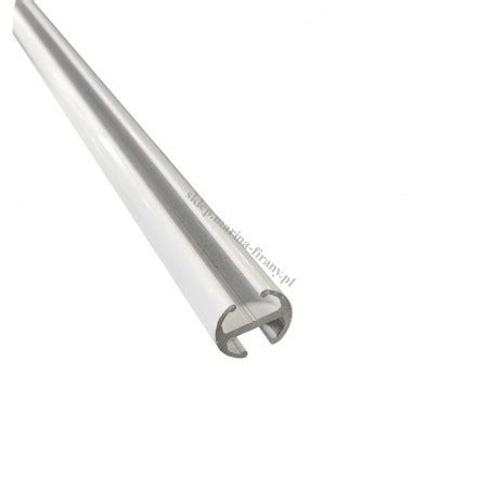 Profil szynowy Techno 20 mm dł 150 cm biały połysk aluminium