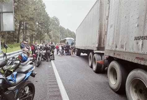 Grave accidente en la México Cuernavaca