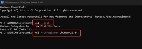 How To Remove Wsl Linux Distro Using Powershell In Windows