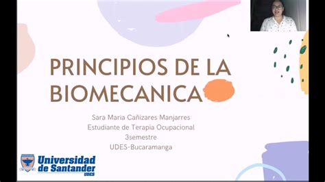 Principios De La Biomec Nica Youtube
