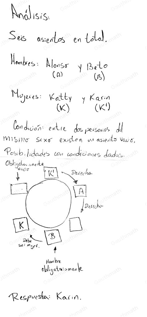 Solved Cuatro Amigos Alonso Beto Katty Y Kar N Se Sien Algebra