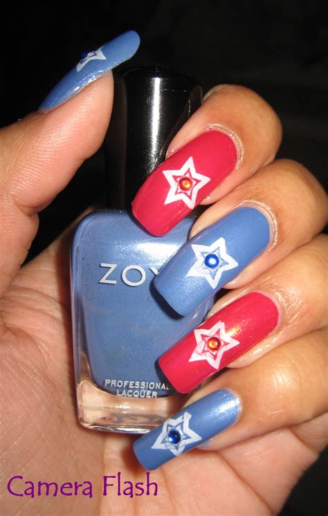My Simple Little Pleasures 4th Of July Notd Zoya Jo And Elke Bm05