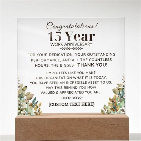Year Work Anniversary Gift Gift Ideas For