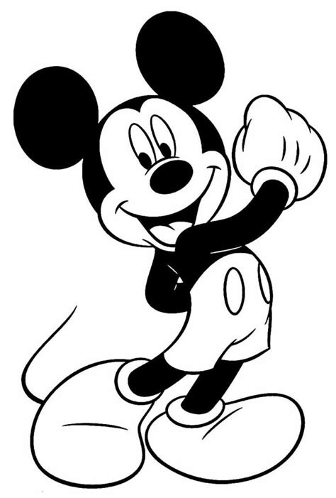 Desenhos Do Mickey Para Colorir E Imprimir Como Fazer Em Casa Em