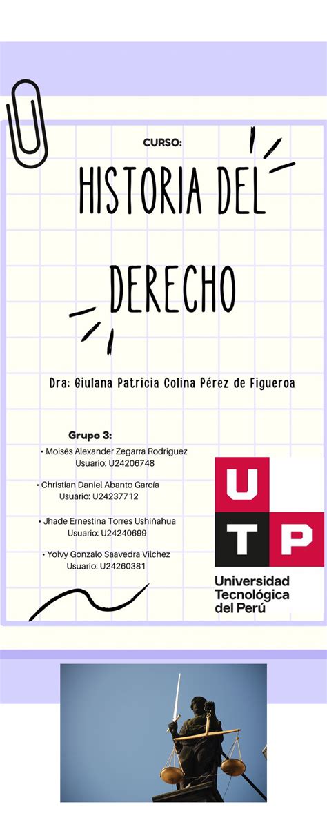 Infografía Evolución del Derecho primitivo e instituciones jurídicas en