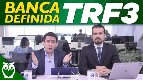 Concurso TRF3 Banca Definida E Edital Em Breve YouTube