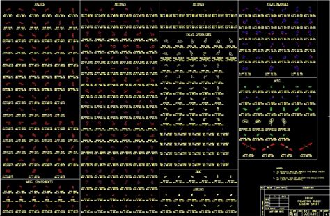 Block Of Isometric Drawing Symbols DWG Block For AutoCAD Designs CAD