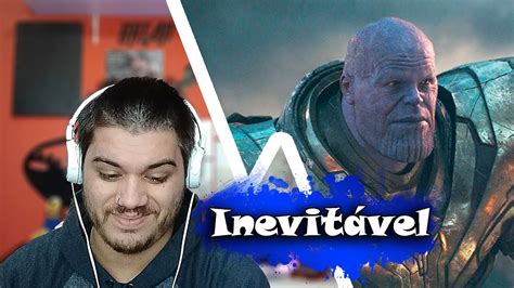 React Rap do Thanos Vingadores Ultimato EU SOU INEVITÁVEL NERD