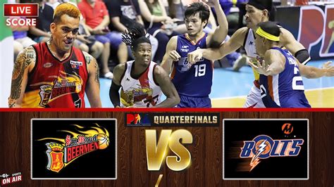 PBA LIVE SCORE SAN MIGUEL BEERMEN VS MERALCO QUARTERFINALS L FREE