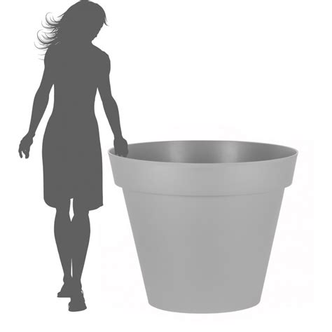 Pot de fleur rond TOSCANE Eda Ø 100 cm 356 L