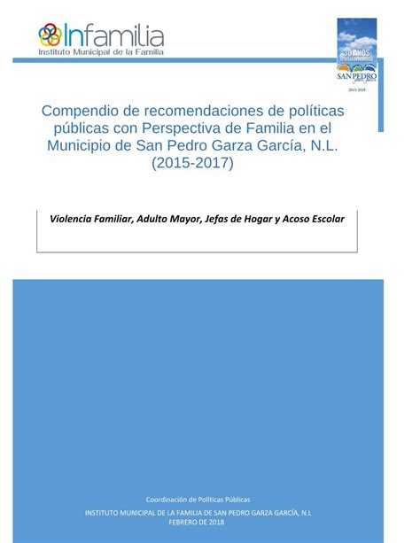 PDF Compendio de recomendaciones de políticas públicas con