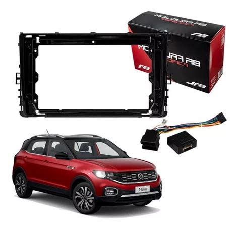 Kit Moldura Painel 9 E Chicote Canbus T cross 2021 Frete grátis