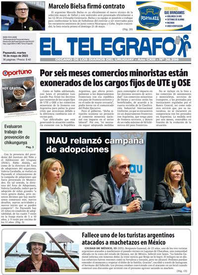 Edición 16 05 2023 Diario El Telégrafo