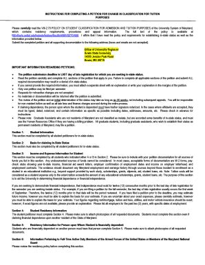 Petition Classification Change Fill Online Printable Fillable