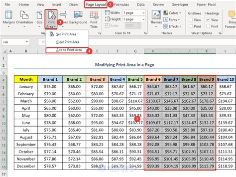 How To Set Print Area To One Page In Excel With Easy Steps
