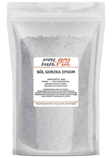 S L Epsom G Gorzka Rzymska Siarczan Magnezu Kol Pol